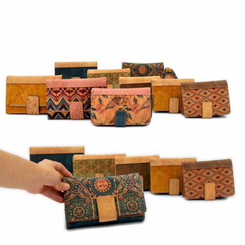 Cork Bi-Fold Clutch Wallet - HZCORK